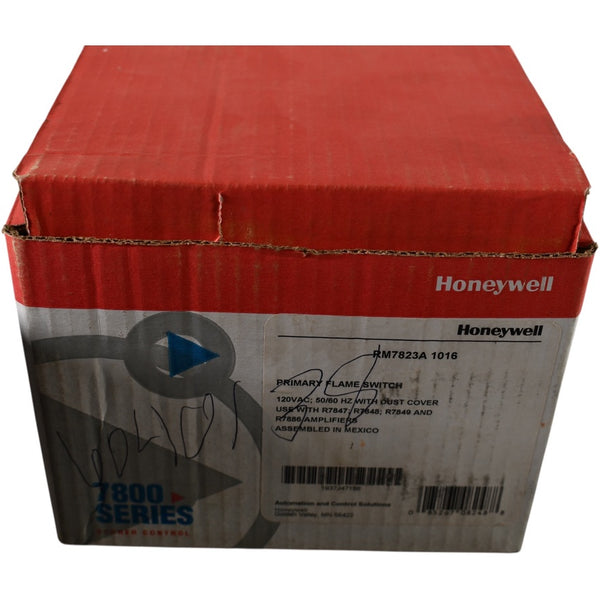 NEW Honeywell RM7823A1016 Primary Flame Switch 120VAC 2x SPDT 7800 Ser ...