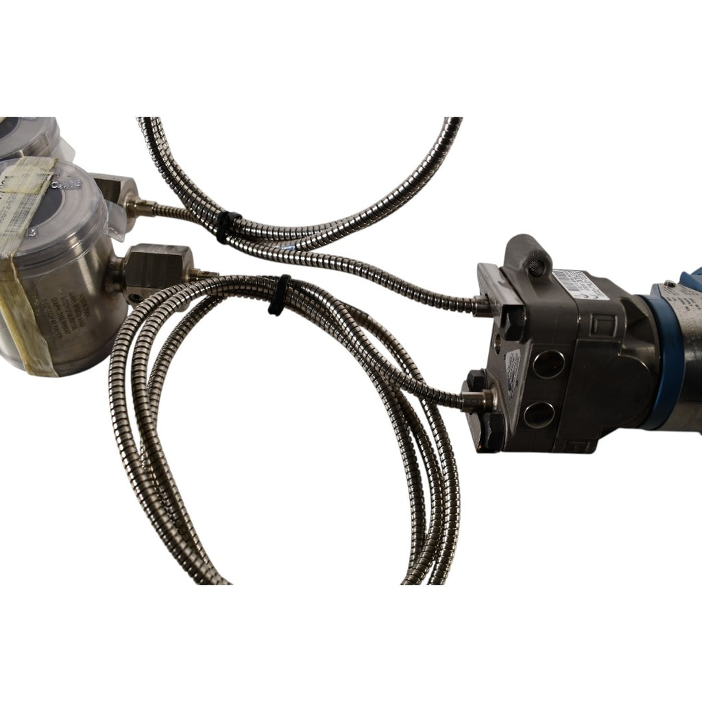 NEW Rosemount 3051CD3A22A1AS2B4E5 DP Xmtr 4-20mA HART w/ 2x Seals – VB ...