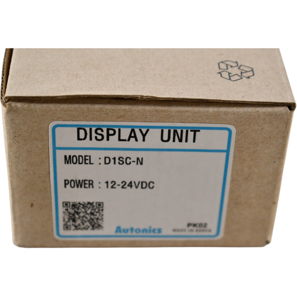 NEW Autonics D1SC-N 7-Segment LED Display Unit 12-24VDC Panel Mount ...