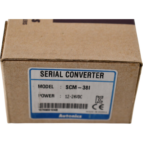 NEW Autonics SCM-38I RS232C to RS485 Communication Converter Isolated ...