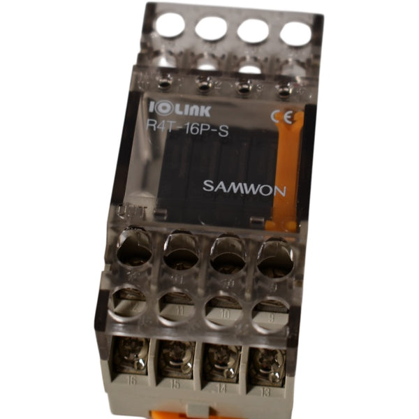 NEW Samwon Iolink R4T-16P-S 4-Point Output Relay Terminal 24VDC – VB ...