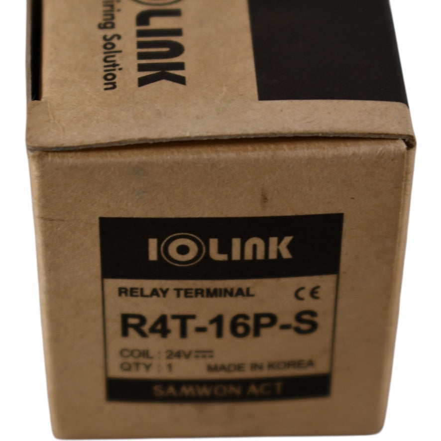 NEW Samwon Iolink R4T-16P-S 4-Point Output Relay Terminal 24VDC – VB ...