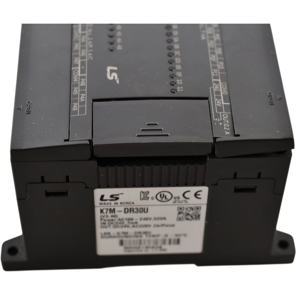 NEW LS Electric K7M-DR30U PLC Master-K120S 18 In/12 Out 24V DC Relay ...