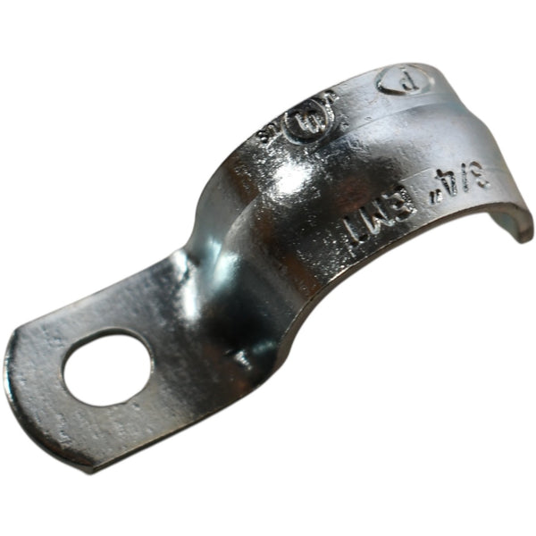 NEW 84x Arlington 371 3/4'' Heavy Duty 1-Hole EMT Steel Straps Click-O ...