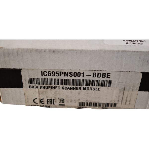 NEW Emerson IC695PNS001 RX3i Profinet Scanner Module 4x Ethernet Ports