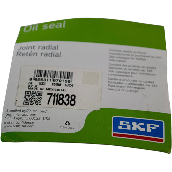 NEW SKF 711838 Oil Seal Block Vee Packing 0.188'' Width NBR Hydraulic ...