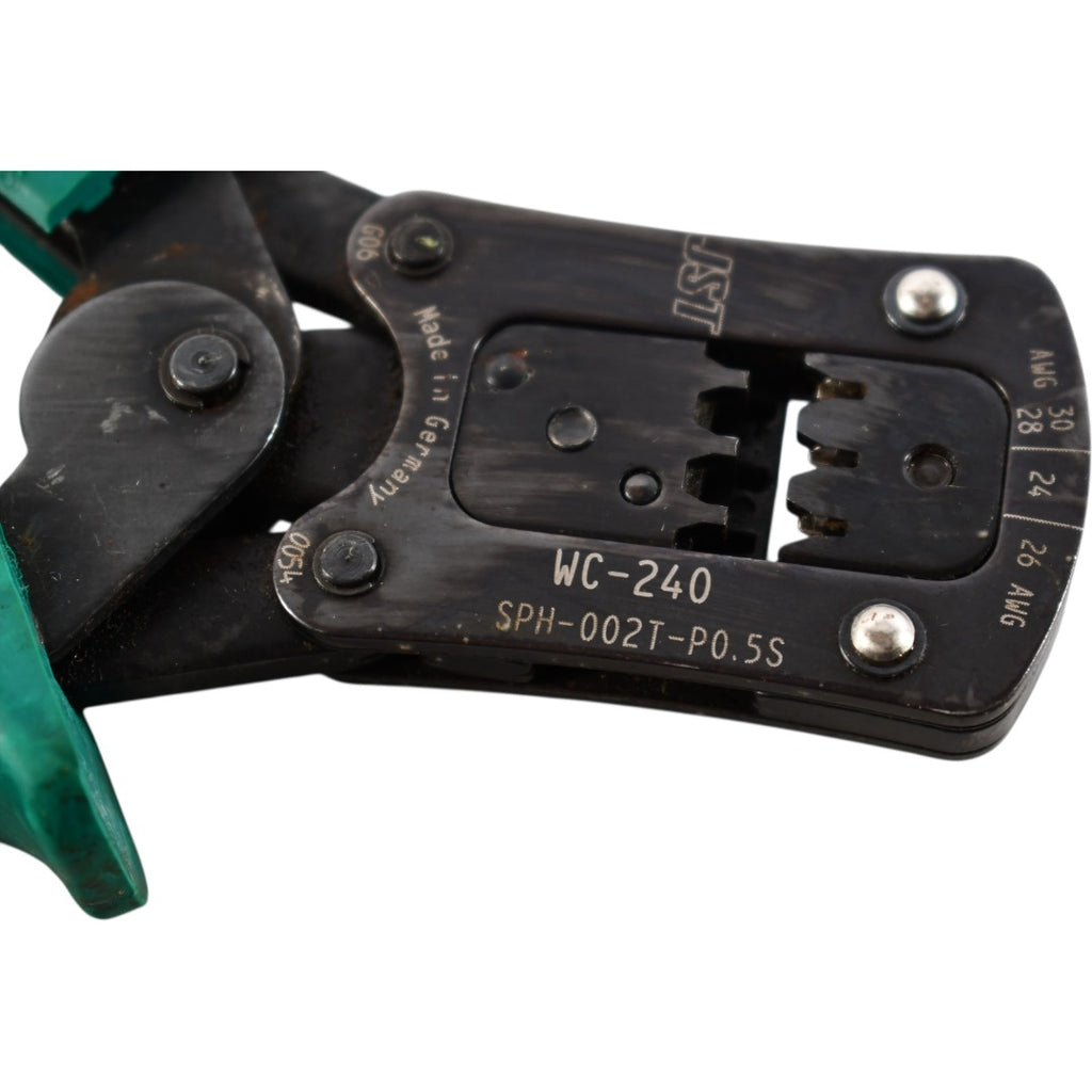 JST WC-240 Hand Crimp Tool SPH-002T-P0.5S 28-32 AWG – VB Industrial Supply
