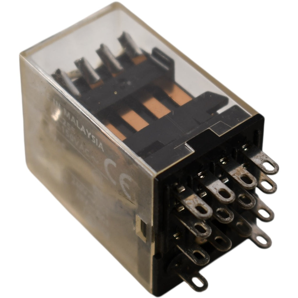NEW OMRON MY4N 110 120VAC 4PDT Power Relay 5A 14 Pin Plug In W LED In new-omron-my4n-110-120vac-4pdt-power-relay-5a-14-pin-plug-in-w-led-in