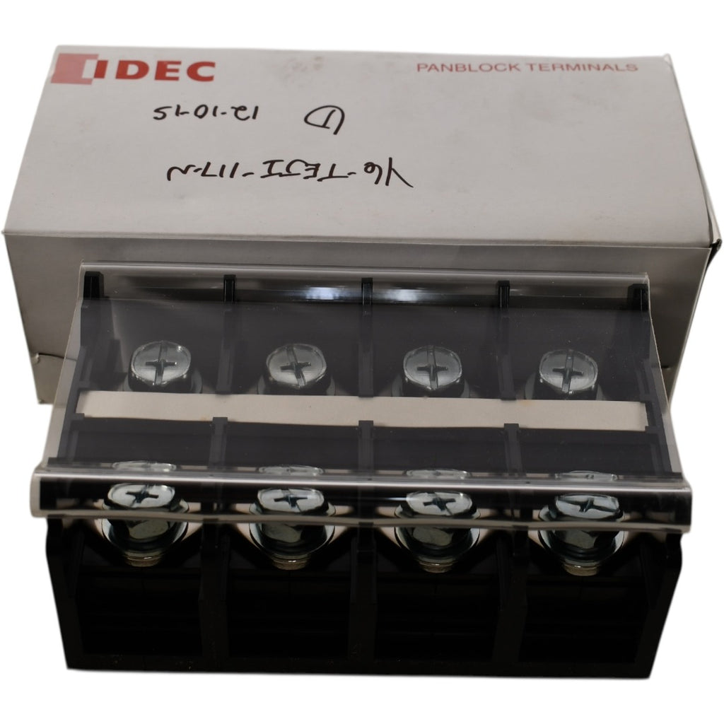 NEW IDEC BN200BW4 4-Pole Power Terminal Block 200A 600V DIN Rail
