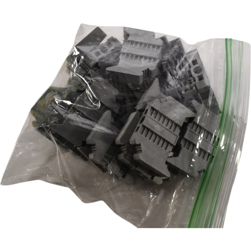 NEW Lot of 21 Phoenix Contact E/NS 35 N DIN Rail End Clamps