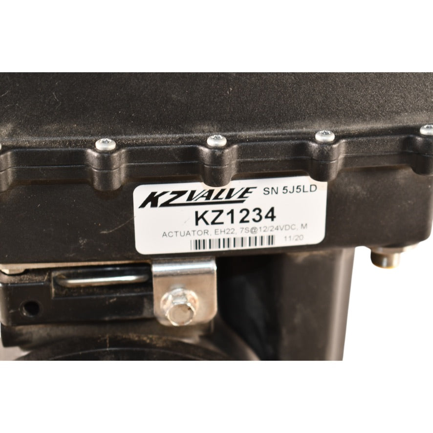 NEW KZ Valve 3'' Poly Full Port EH22 Electric Ball Valve 7S 12/24VDC M ...