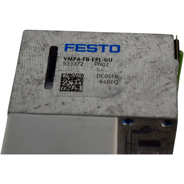 NEW Festo VMPA-FB-EPL-GU End Plate 533372 G1/4'' Internal Pilot Air ...