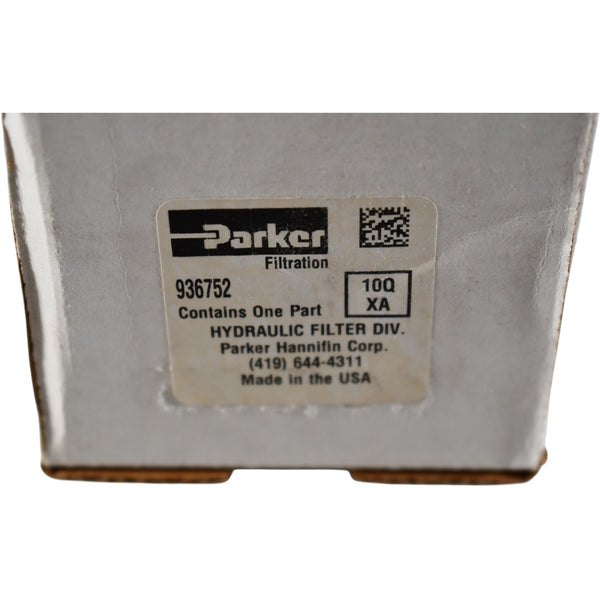 NEW Parker 936752 Hydraulic Filter Element PT2 Series 10 Micron Microg ...