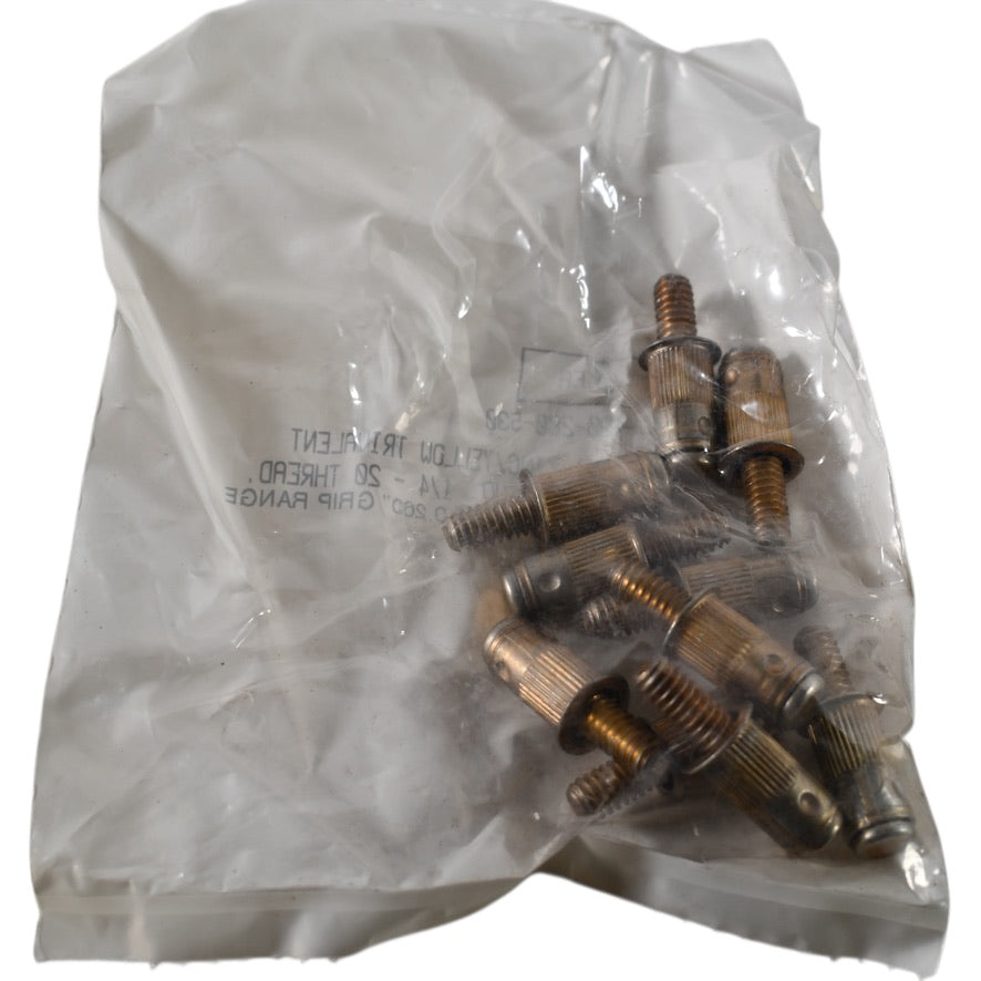 NEW AVK ASS4T-420-260-530 Captive Stud Rivet Nut 1/4-20 Steel 10PK – VB ...
