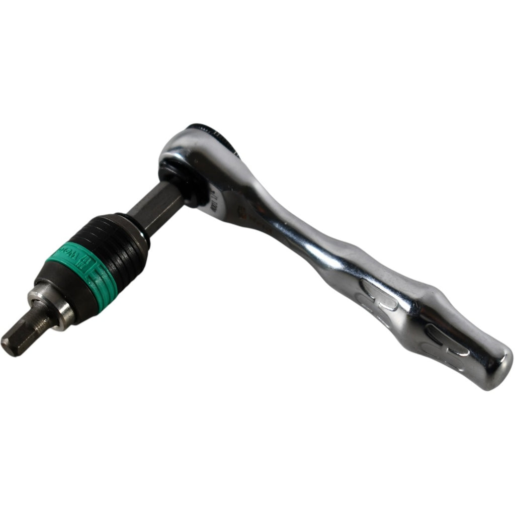Wera 8001 A Zyklop Mini 1/4'' Ratchet & 889/4/1K Bit Holder Adapter ...