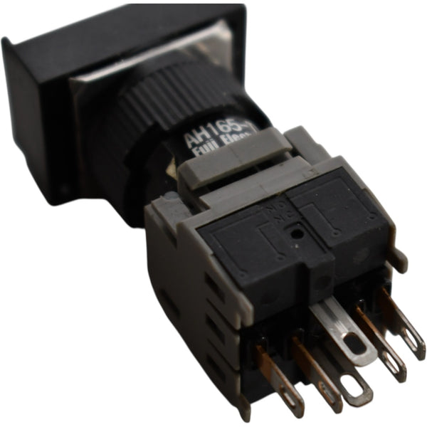 Fuji Electric AH165-TL5 Rectangular Illuminated Pushbutton Switch No L ...