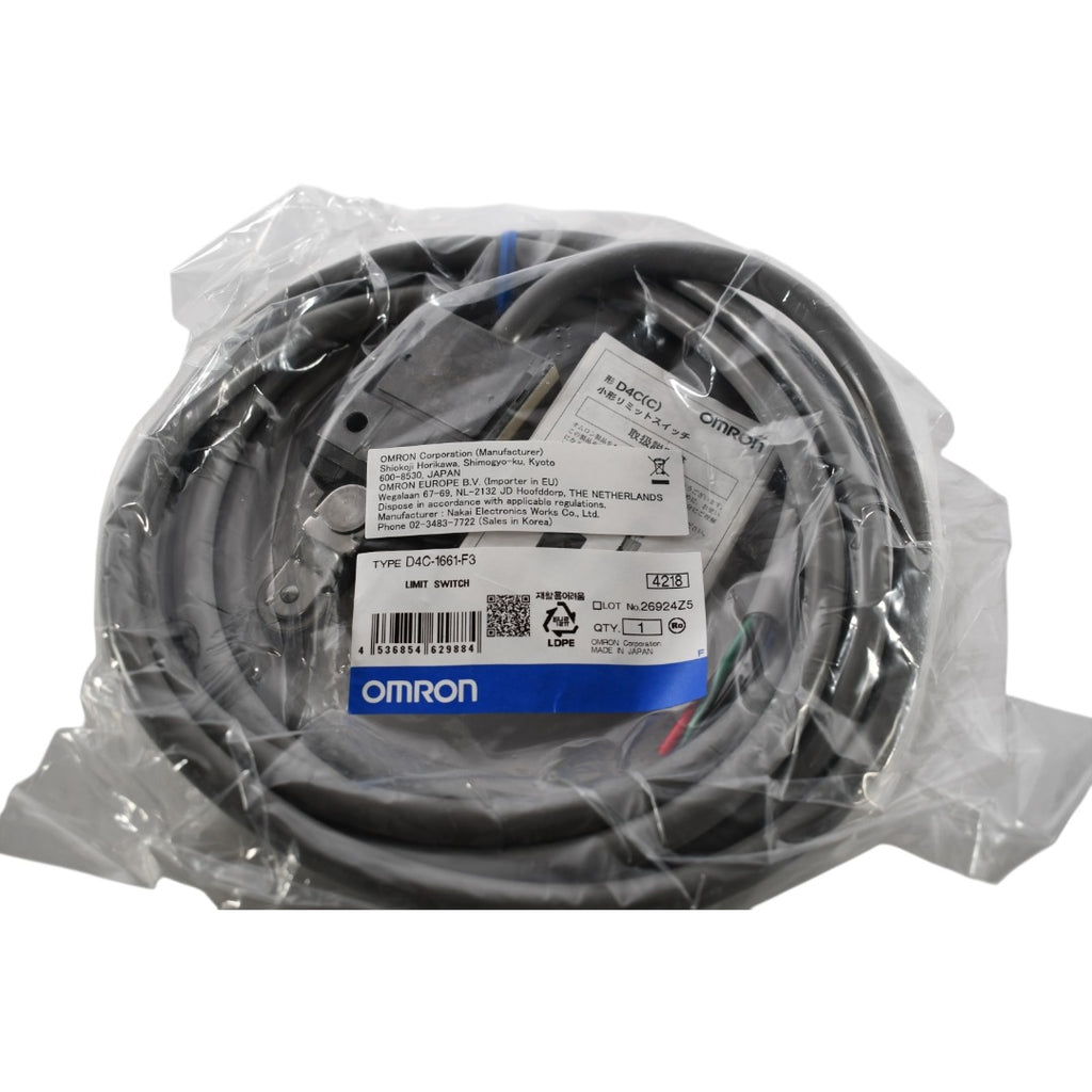 NEW Omron D4C-1661-F3 Limit Switch Roller Lever SPDT 5A 250V IP67 – VB ...
