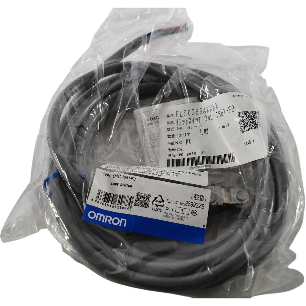 NEW Omron D4C-1661-F3 Limit Switch Roller Lever SPDT 5A 250V IP67 – VB ...