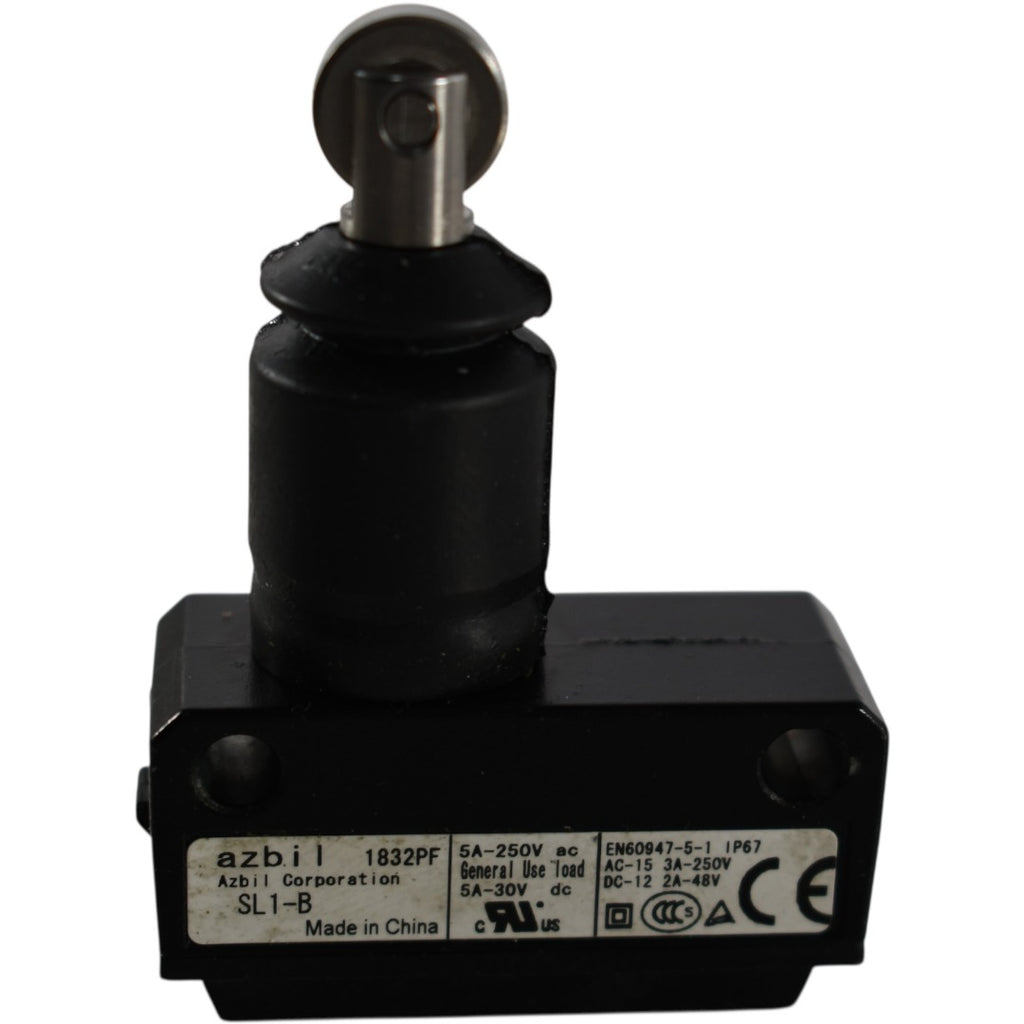 NEW Azbil SL1-B Limit Switch IP67 Top Ball Plunger 5A 250V AC-15 – VB ...