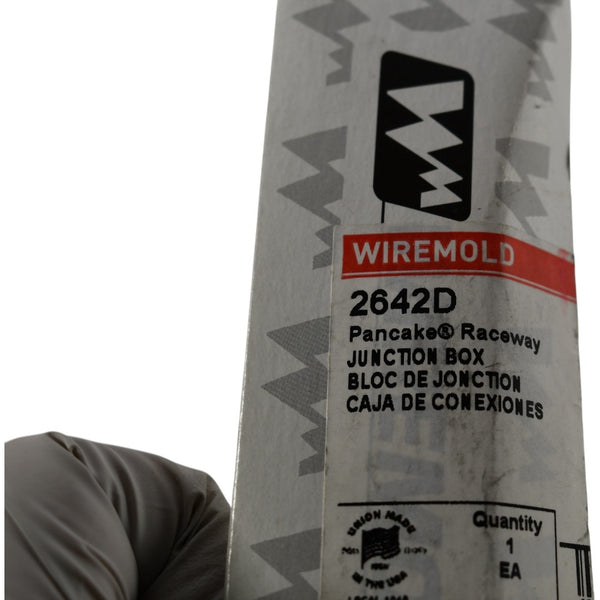 NEW Legrand 2642D Wiremold Steel Junction Box 5 inch Pancake Raceway ...