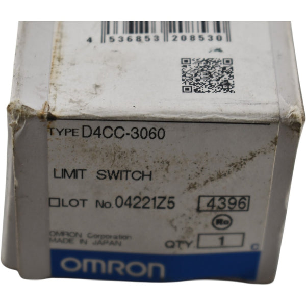 NEW Omron D4CC-3060 Limit Switch Center Roller Lever IP67 1A 30VDC – VB ...