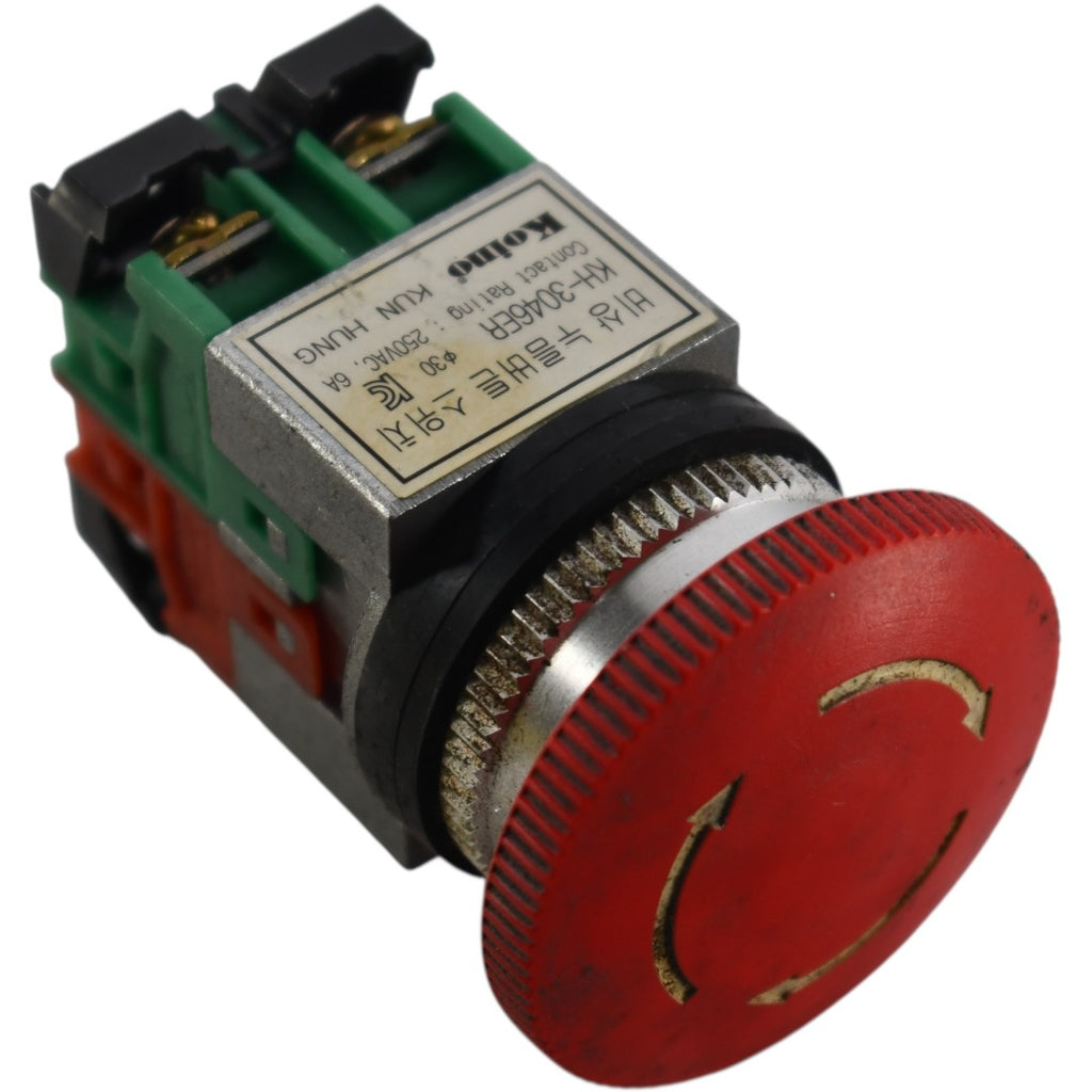 Koino KH-3046ER Emergency Stop Button Push Twist Red 30mm DPST – VB ...
