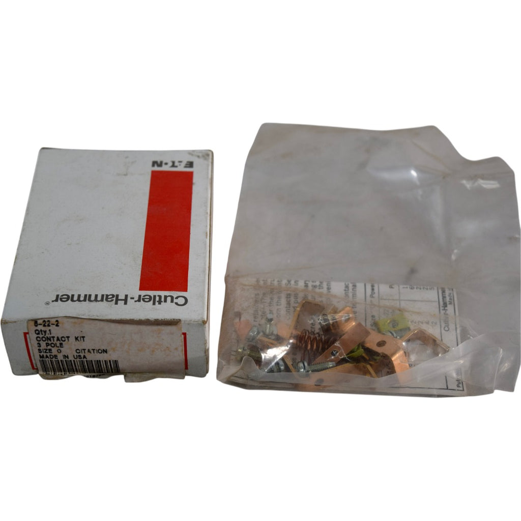 NEW Eaton Cutler Hammer 6-22-2 Contact Kit 3 Pole Size 0 Citation – VB ...
