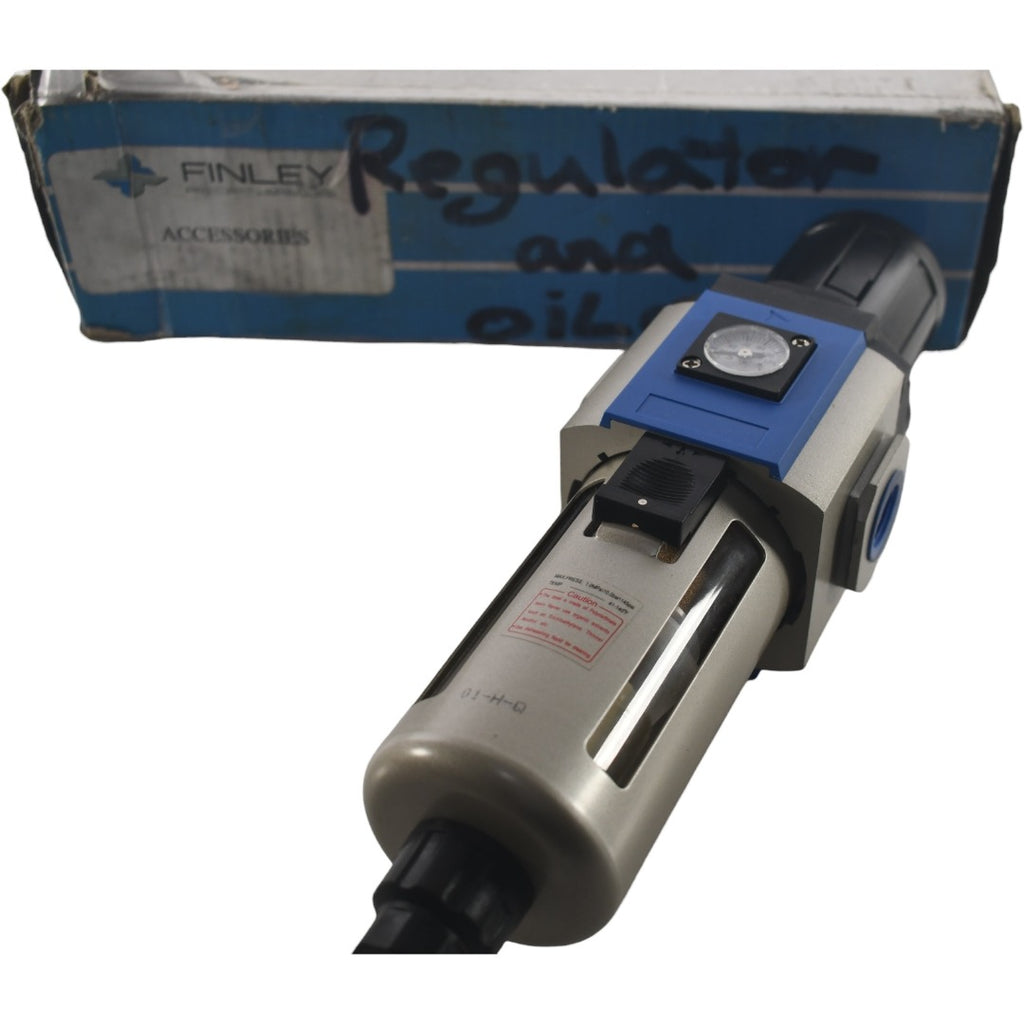 NEW Finley AFR-4433A Air Pressure Regulator 1/2'' NPT Poly Bowl 5-140 ...