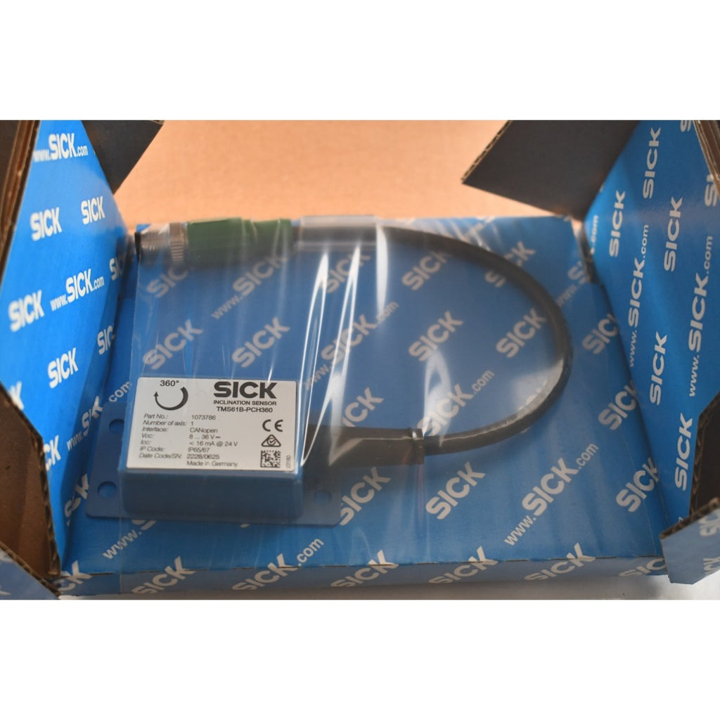 NEW SICK TMS61B-PCH360 1073786 Inclination Sensor 360 Degree 1 Axis CA ...