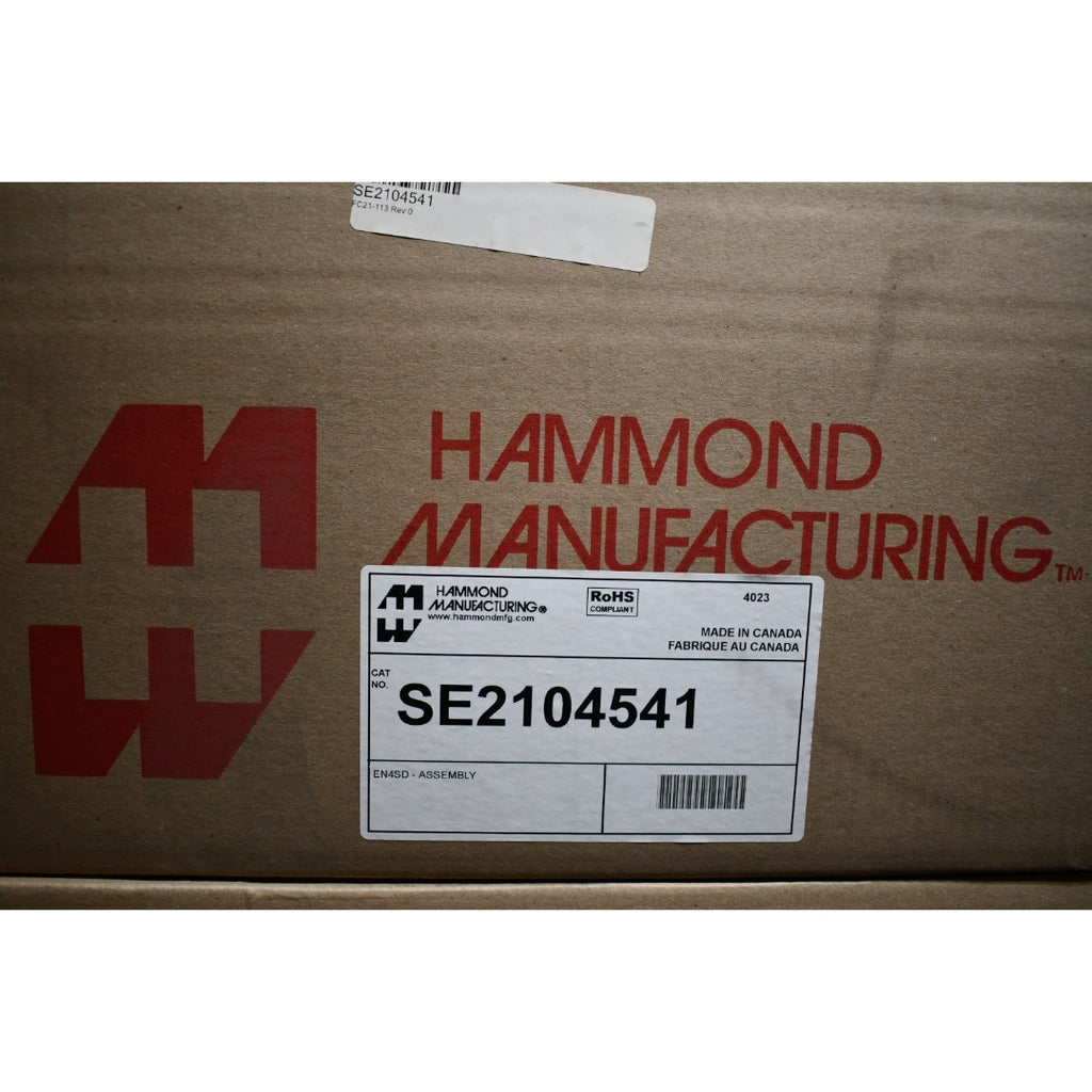 NEW Hammond SE2104541 Eclipse EN4SD Series Wallmount Electrical Enclos ...