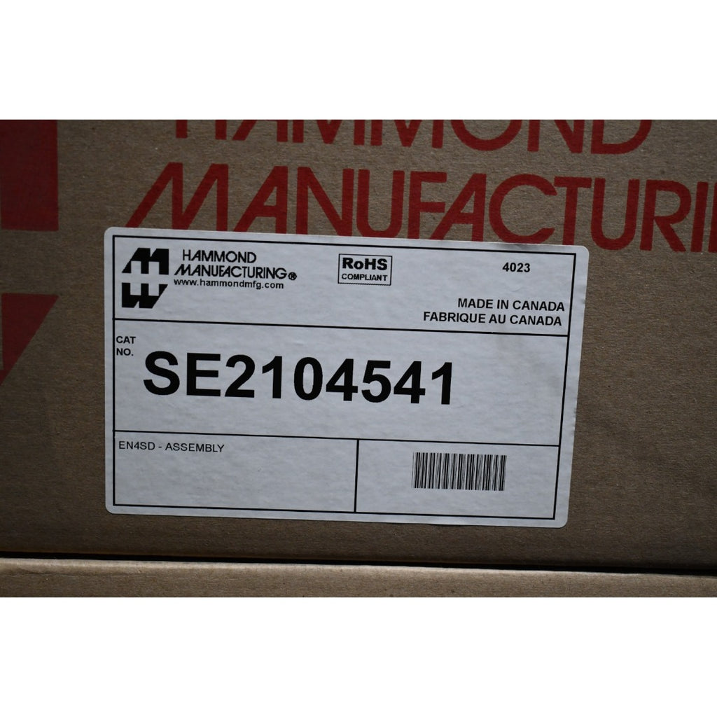 NEW Hammond SE2104541 Eclipse EN4SD Series Wallmount Electrical Enclos ...