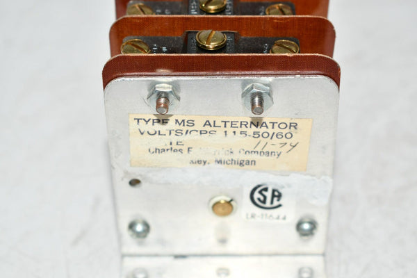 Charles Warrick MS 115V Motor Driven Alternator, Synchron – VB ...