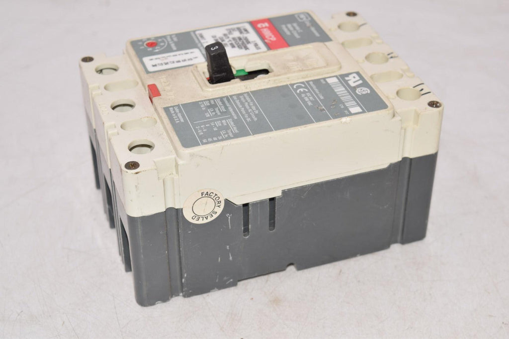 Eaton Cutler Hammer HMCP003A0C 3A Molded Case Circuit Breaker 3 Pole 6