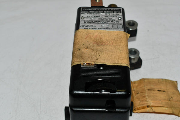 GE 861D828G15 EC-2A 600A 60 Cycle Overcurrent Tripping Device – VB ...