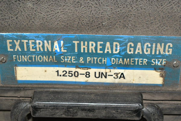 Johnson Gage 1.250-8 UN-3A Digital External Thread Gaging Comparator I ...