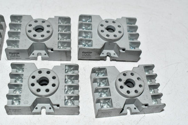 Lot of 8 Potter & Brumfield 27E122 RELAY SOCKET 8 POS CHASSIS MOUNT ...