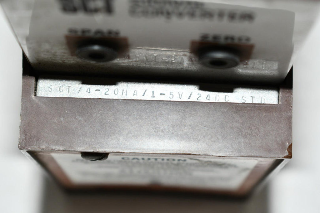 Moore Industries SCT Signal Converter SCT/4-20MA/1-5V/24DC STD – VB ...