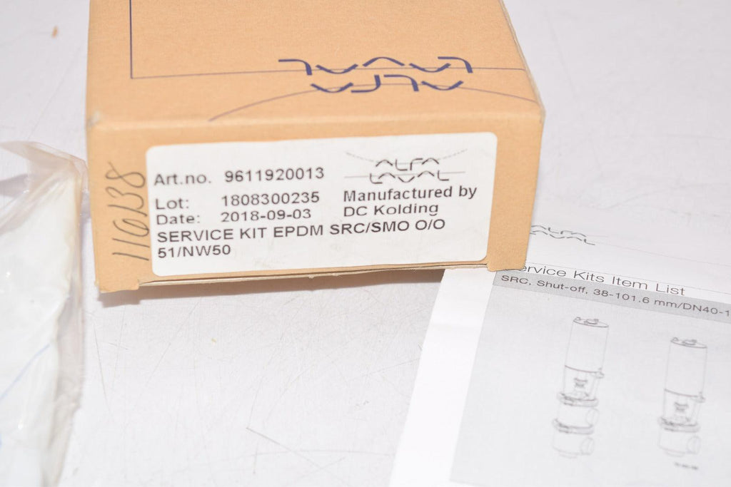 NEW Alfa Laval 9611920013 Pump Service Kit EPDM SRC/SMO – VB Industrial ...