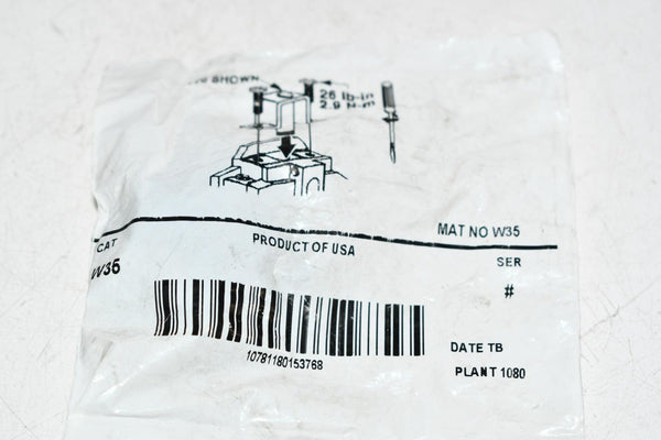 NEW Allen Bradley W35 Thermal Overload Relay Heating Element – VB ...