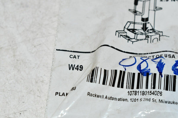 NEW Allen Bradley W49 Heater Element, Eutectic Alloy Type Overload Rel ...