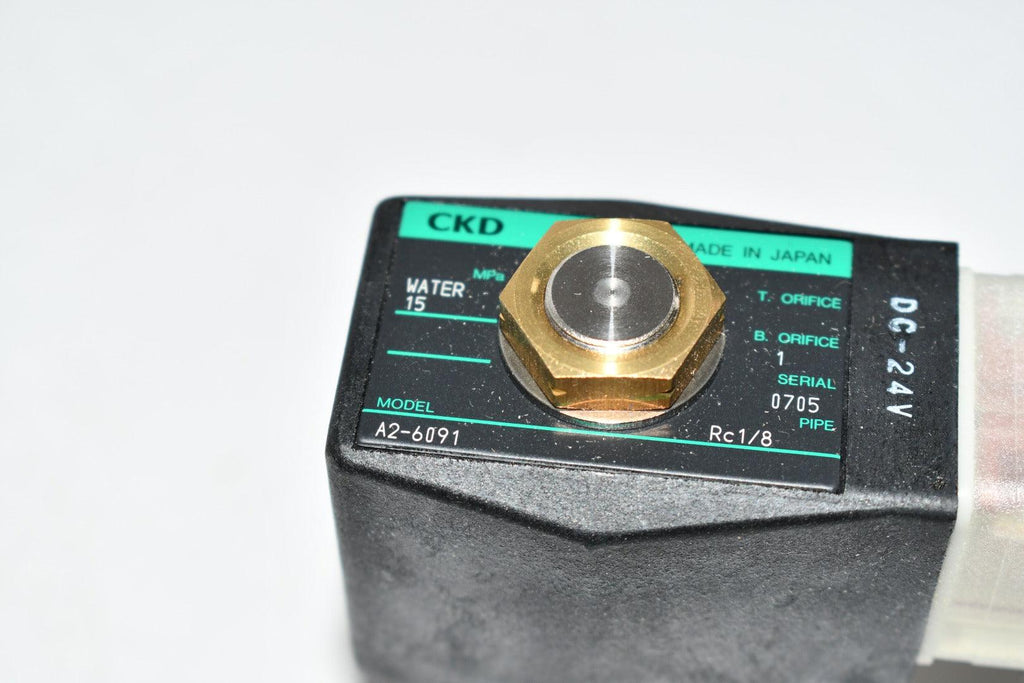 NEW CKD A2-6091 Solenoid Valve 24v-dc 1/8in Npt – VB Industrial Supply
