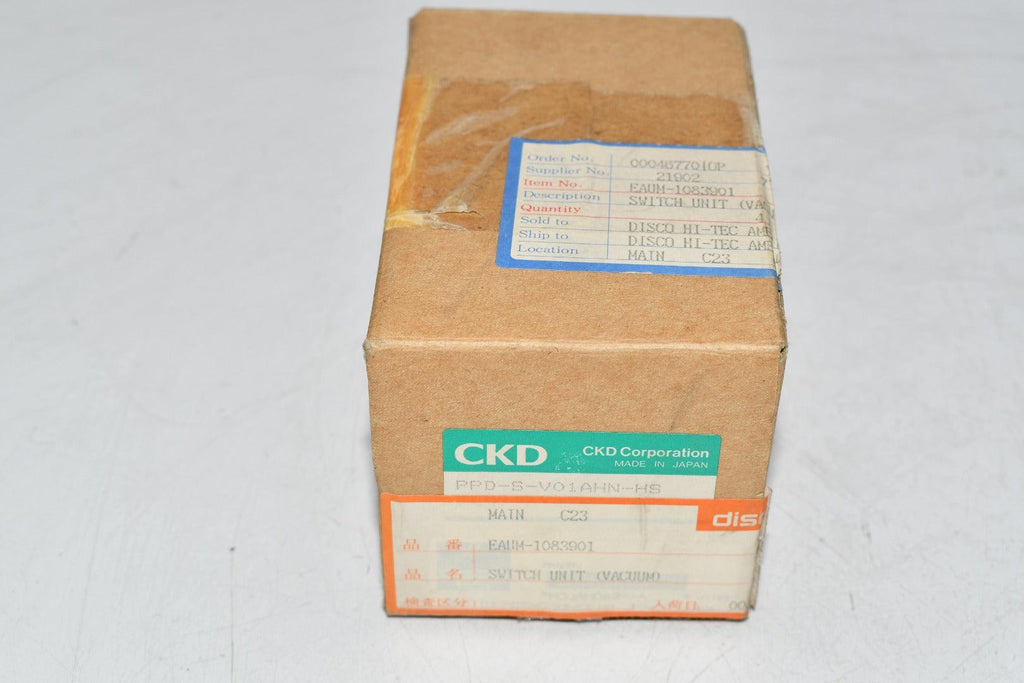 NEW CKD PPD-S-V01AHN-HS Vacuum Sensor Switch Unit Main C23 – VB ...