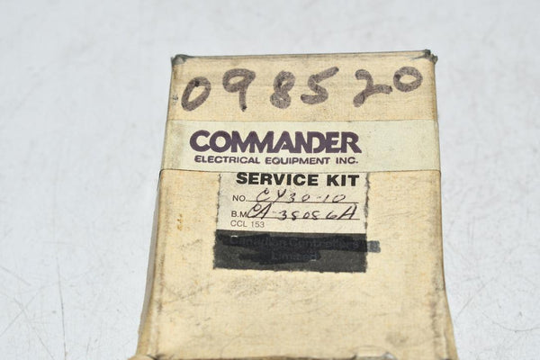 NEW Commander Electrical Equipment CY30-10 CA-3808-6A Contactor Servic