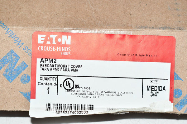 NEW Eaton Crouse-Hinds APM2 series Champ mounting module Pendant Mount