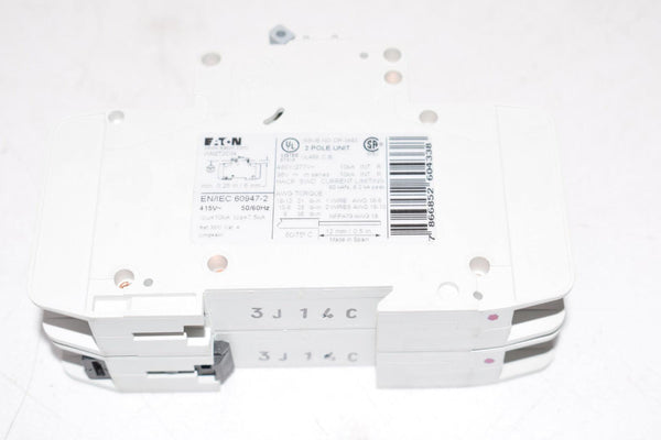 NEW Eaton Cutler Hammer WMZT2C04 Miniature Circuit Breaker 4A 10kA Typ ...