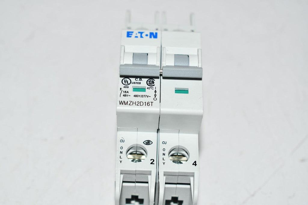 NEW Eaton WMZH2D16T Circuit Breaker 16A 14kA Type D DP – VB Industrial ...