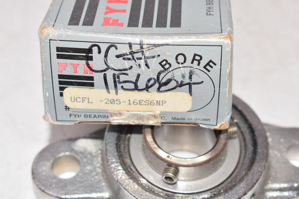 NEW FYH Bearing UCFL-205-16ES6NP 2 Bolt Flange Bearing UCFL20516ES6NP ...