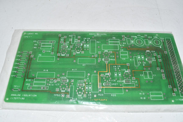 NEW GE 117D7719G Analog Isolation Printed Circuit Board PCB Blank – VB ...