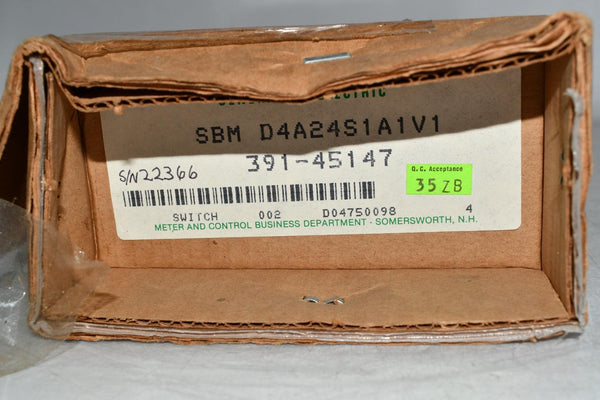 NEW GE D4A24S1A1V1 SBM Type Smb Rotary Cam Switch 391-45147 – VB ...