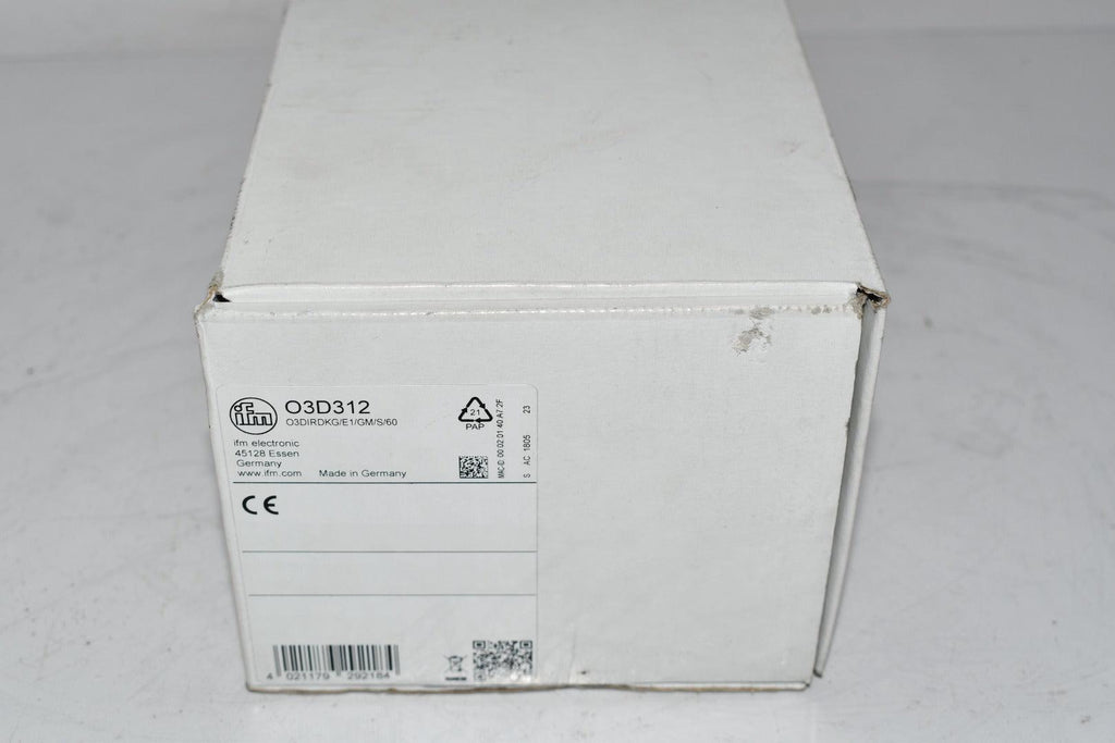 NEW IFM Electronic O3D312 3D sensor, Device interfaces: digital input/